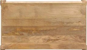 Jídelní stůl 135 x 75 x 76 cm masivní mangovníkové dřevo 247114