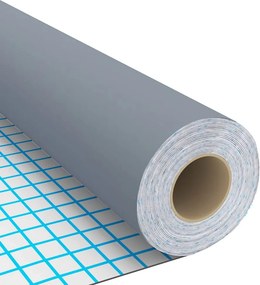 Samolepící tapeta na nábytek šedá 500 x 90 cm PVC 146125