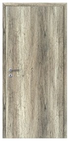 Doornite Protipožární dveře 90 P, 920 × 1970 mm, fólie, pravé, dub Grand, plné