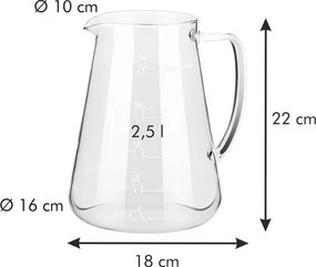 TESCOMA Džbán na pivo myBEER 2,5 l