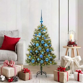 Umělý sklopný vánoční stromeček s kužely Zelená 120 cm 3395078