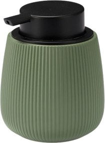 Dávkovač mýdla Stripe, zelená/s černými prvky
