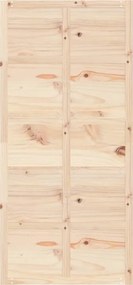 vidaXL Posuvné dveře 100 x 1,8 x 214 cm masivní borové dřevo [824638] Barva: Bílá