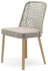 VARASCHIN - Židle s dřevěnou podnoží EMMA