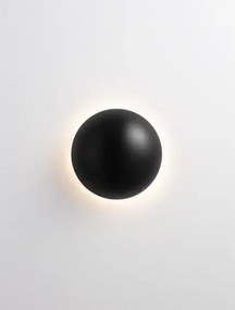 Designové nástěnné svítidlo Iona černá