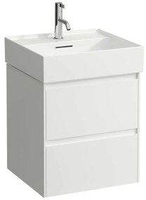 Laufen Lani - Umyvadlová skříňka, 48x45x52 cm, 2 zásuvky, lesklá bílá H4035121122611