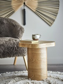 BLOOMINGVILLE Dřevěný odkládací stolek ELMER hnědý 82065359