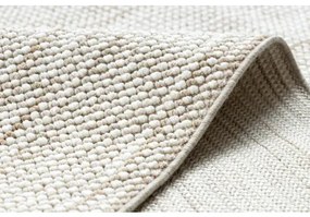 koberec NANO EO78A Melange, smyčkový, plošně tkaný bílá / béžový velikost 160x220 cm | krásné koberce cz
