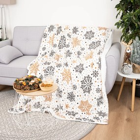 4Home Beránková deka Snowflake Glamour, 150 x 200 cm