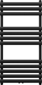 Mexen Jowisz koupelnový radiátor 1200 x 600 mm, 594 W, černý - W107-1200-600-00-70