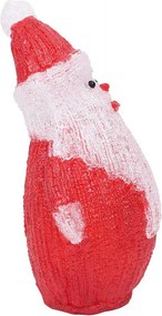 Vánoční akrylový Santa s LED vnitřní i venkovní 28 cm 328786