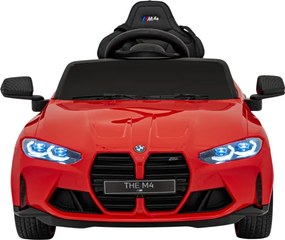 Elektrické autíčko BMW M4 červené
