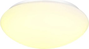 LA 1002021 LIPSY 40 Dome, LED, venkovní nástěnné a stropní nástavbové svítidlo, bílá, IP44, 3000/4000K - BIG WHITE (SLV)
