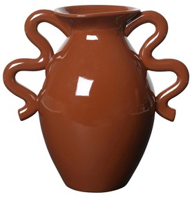 FERM LIVING Váza Verso, Terracotta