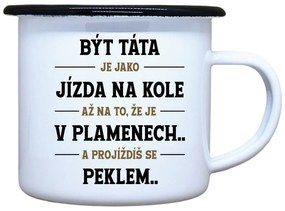 Super plecháček Plecháček s potiskem Být táta Objem: 460 ml