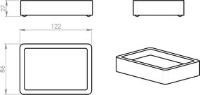 Gedy, ARIES mýdlenka na postavení, běžová, AR1103