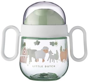 Světle zelený tritanový dětský hrnek 200 ml Little farm – Mepal