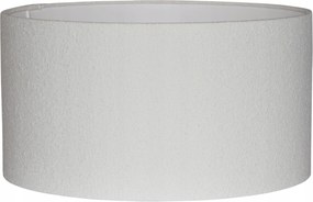 Stínidlo pro závěsnou stojací lampu Válec 45/25 cm E27 Bílý Boucle Venosa