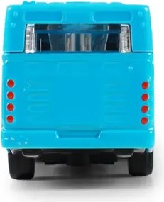 RAPPA Kovový kloubový autobus DPO Ostrava modrý 18 cm / Zpětný chod