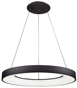 OnaDnes -20% Černé závěsné LED světlo Nova Luce Rando Smart 60 cm
