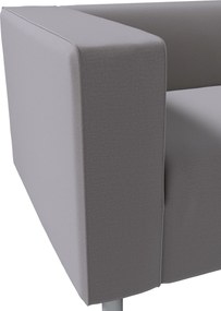 Potah na pohovku IKEA  Klippan 2-místná barva hnědá látka sametová
