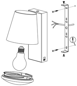 Eglo 97484 - LED Stmívatelné venkovní svítidlo CALDIERO-C 1xE27/9W/230V IP44