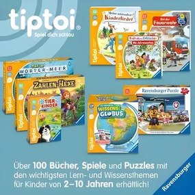 RAVENSBURGER Puzzle tiptoi Zvířata a jejich mláďata / Moje první puzzl