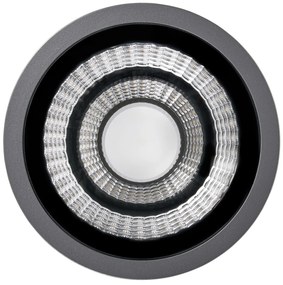 Trinity LILX0002 Venkovní stropní svítidlo Almeria Medium LED 23W 3000K, antracit, průměr 14,5cm, IP54
