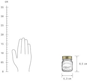 Butlers MASON'S Zavařovací sklenice 150 ml