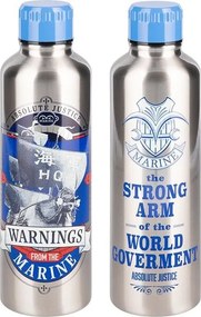 Láhev nerezová One Piece - Warnings from the Marine 500 ml Vícebarevná