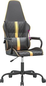 vidaXL Herní židle umělá kůže [3143789] Barva: Černo-zelená