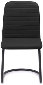 čalouněná prošívaná židle 45,5x46x85cm, více barev Barva: Šedá