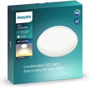 Philips Moire CL200 1x10W 25cm bílá / Přisazené LED stropní svítidlo /