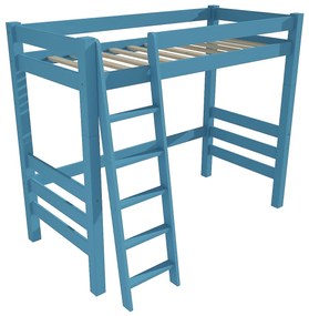 Vomaks Patrová zvýšená postel 8X8 11A Rozměr: 80 x 180 cm, Barva: barva modrá