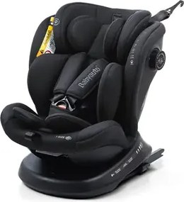 BabyAuto VALORA i-Fix i-Size 360° 40-150 autosedačka, JET BLACK