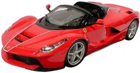 Bburago 1:24 la ferrari aperta červená