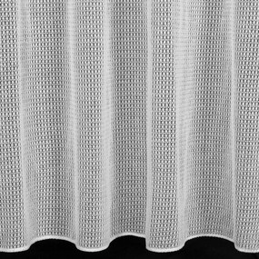 ZÁCLONA NA KROUŽCÍCH ATENA 140X260 CM BÍLÁ