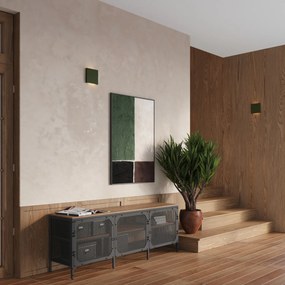 Sollux Lighting Nástěnné svítidlo VANTA olivově zelené