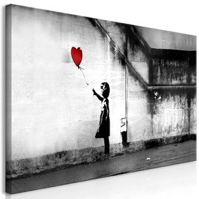 Obraz XXL Banksy: Utíkající balón II [velký formát]