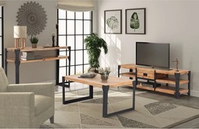 vidaXL 3ks set nábytku do obývacího pokoje, masivní akáciové dřevo [274708]