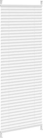 Plisovaná roleta 50 x 100 cm bílá skládaná 240589