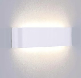 Lightess Vnitřní nástěnná lampa 2ks Neutrální bílá 4000 K hliníková