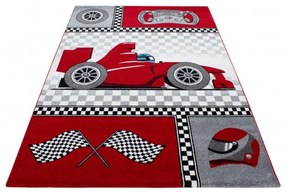 Ayyildiz koberce Dětský kusový koberec Kids 460 red Rozměry koberců: 80x150