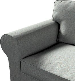 Potah na pohovku IKEA  Ektorp 3-místná, rozkládací STARÝ MODEL PIXBO barva modrá látka pletený vzor