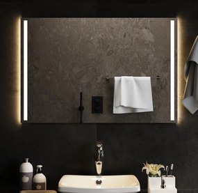 vidaXL Koupelnové zrcadlo s LED osvětlením 90 x 60 cm [151752]