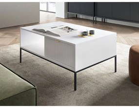 Konferenční stolek Mijano ML104, Barva: bílá