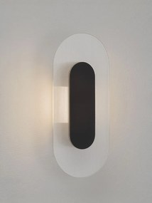 Matně černé kovové LED nástěnné svítidlo Vetrio – Nova Luce
