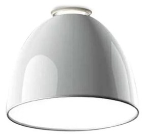 Artemide Designové stropní LED svítidlo Nur Gloss mini Ø 36,6cm, 2700K, 1 x E27 Barva: Černá