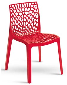 Stima Plastová židle GRUVYER Odstín: Rosso - Červená