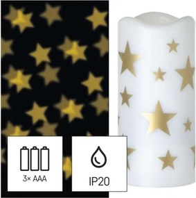 LED vánoční projektor EMOS DCPW03 ZY2309 hvězdičky vnitřní použití 3xAAA nebo USB